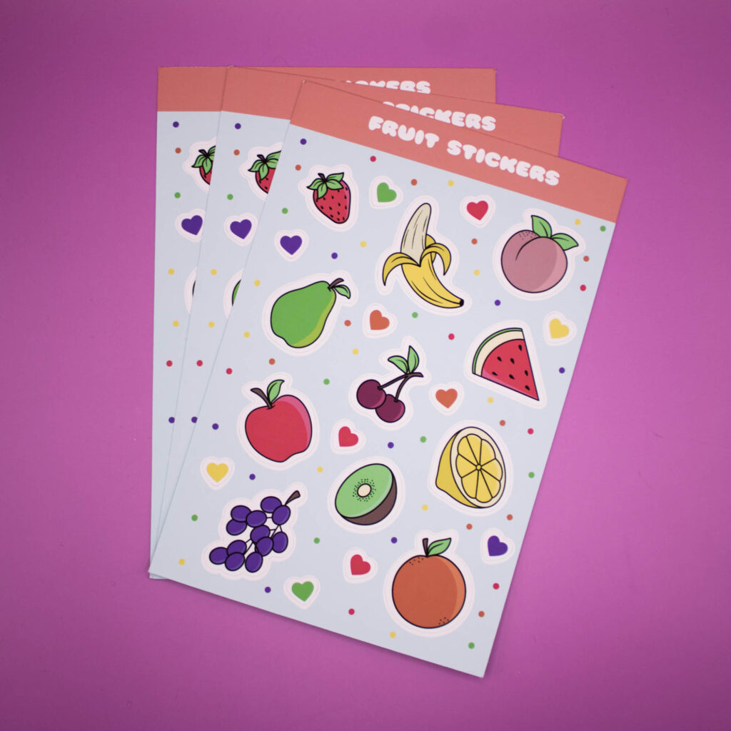 Fruit Sticker Sheet - Sigil Stickers